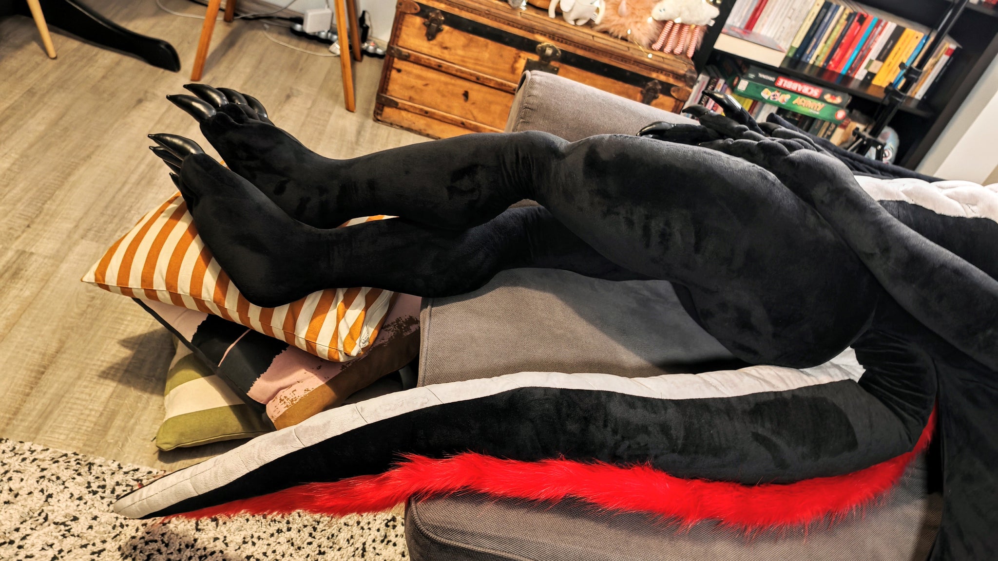 Human size plush Dragon 190cm, custom plush commission, scaling small ...